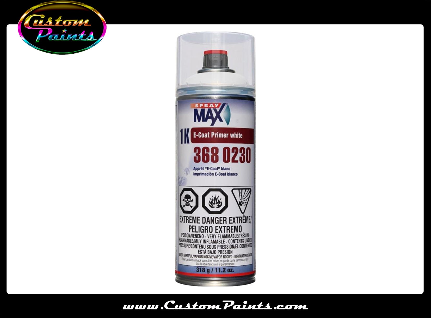 Automotive Aerosol Cans: Spray Max Aerosol cans – Custom Paints Inc