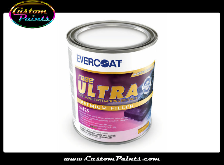 Evercoat Rage Ultra Body Filler 100125 – Custom Paints Inc