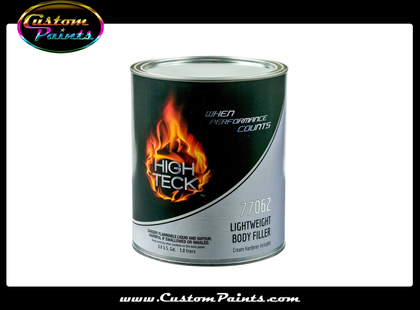 High Teck 77062 Lightweight Body Filler – Custom Paints Inc
