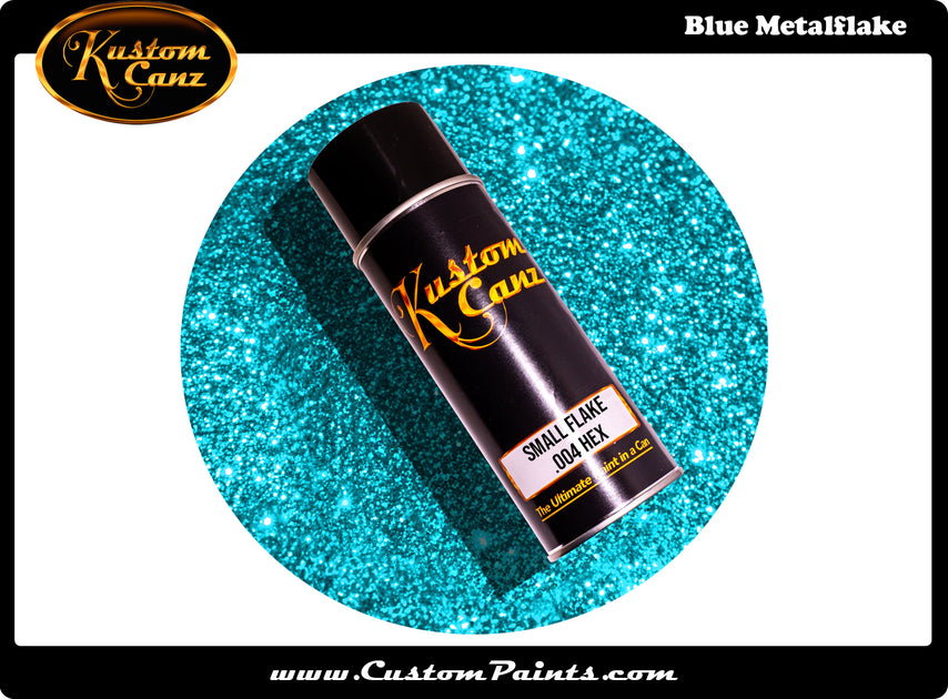 Metal Flake Blue - Custom effect Metal Flakes – Custom Paints Inc