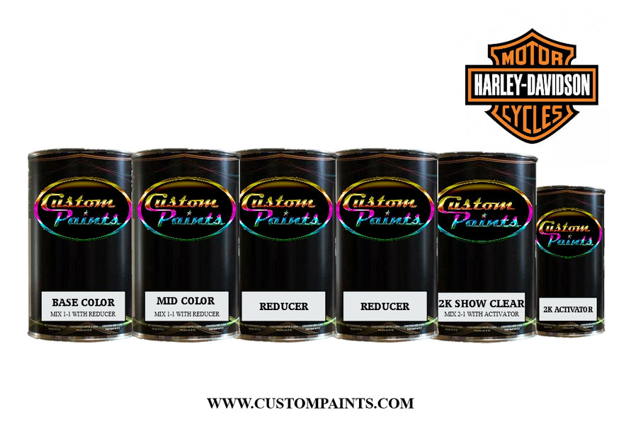Harley Davidson: Green – Custom Paints Inc