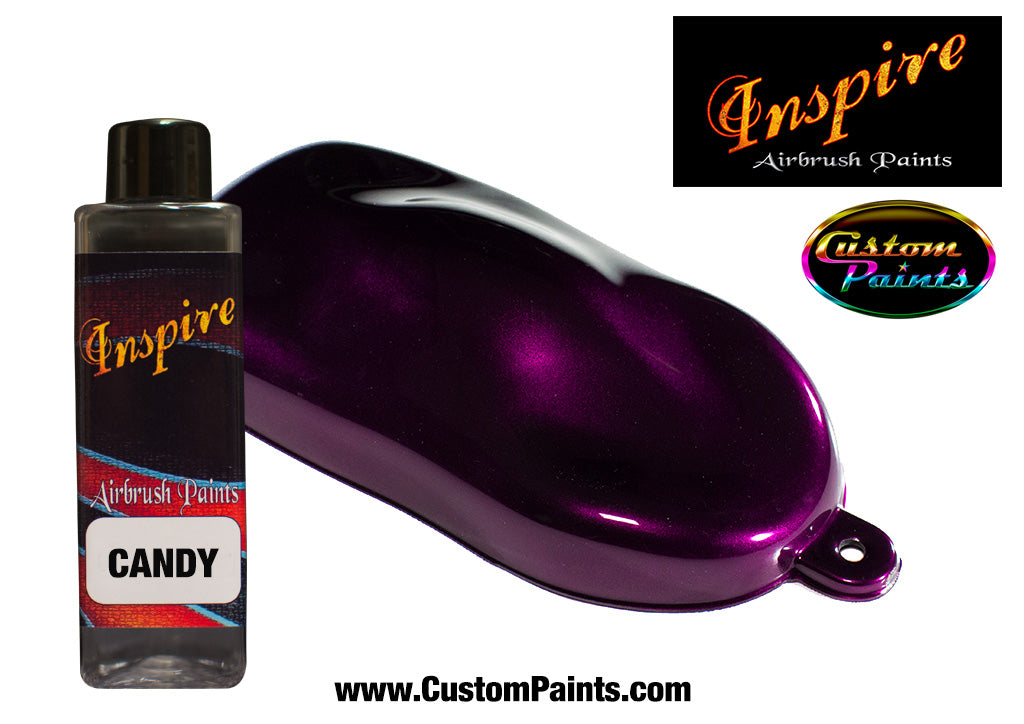 Inspire Custom Candy Airbrush Paints - Base, Pearl Paint, Flip Paint ...