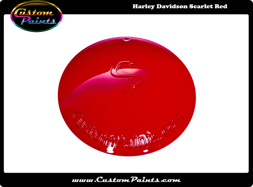 Harley Davidson: Scarlet Red Paint code - SAC60630A – Custom Paints Inc