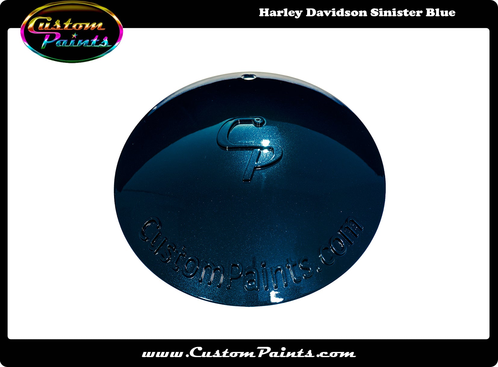 Harley Davidson: Sinister Blue – Custom Paints Inc