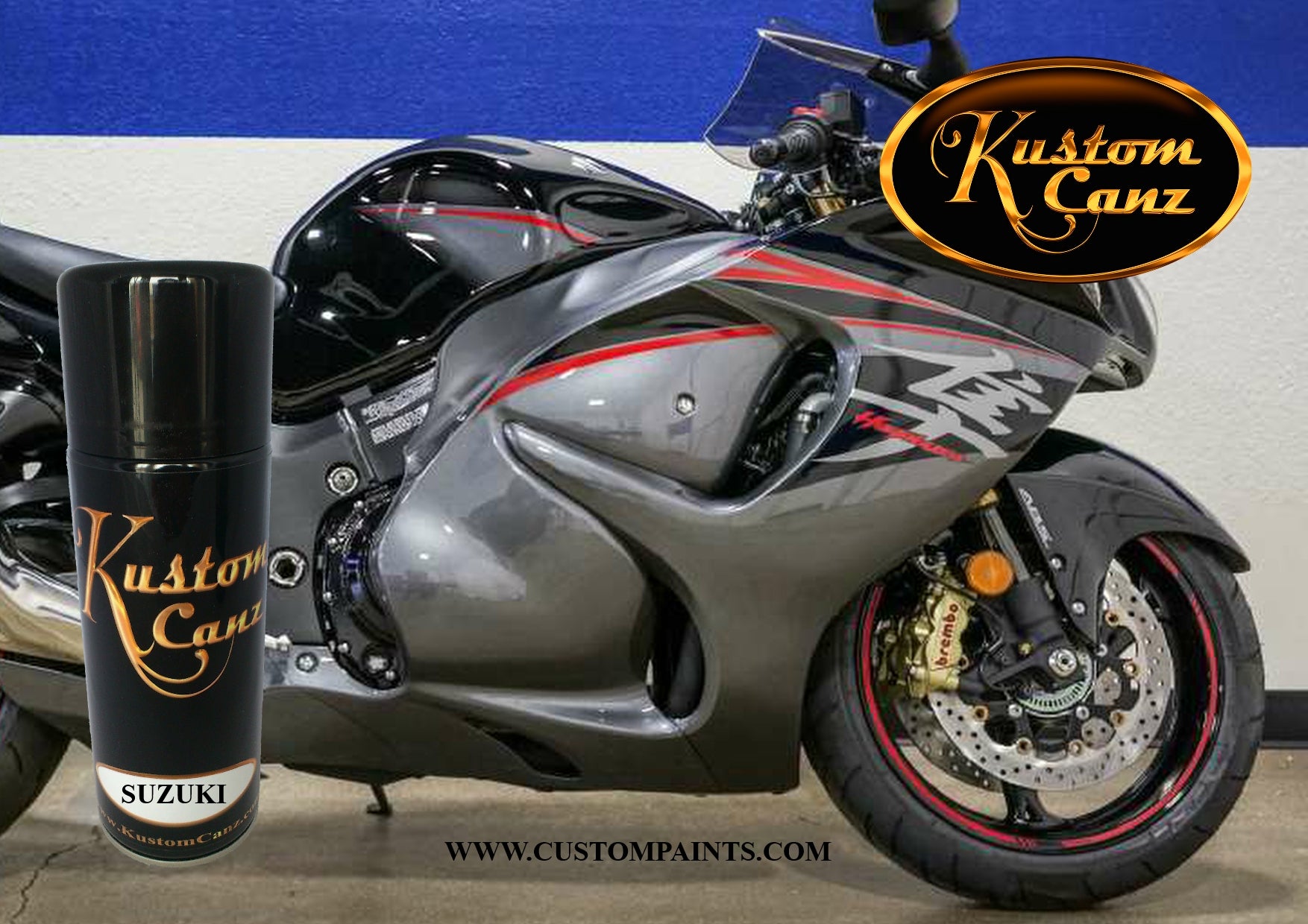 Suzuki Motorbike Colours – Custom Paints Inc