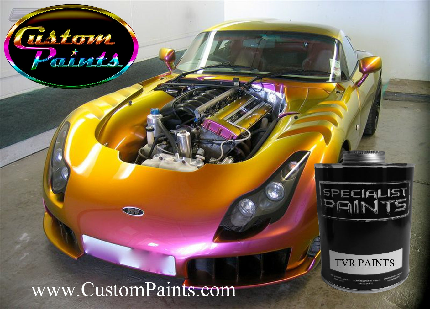 TVR Car Colours – Custom Paints Inc