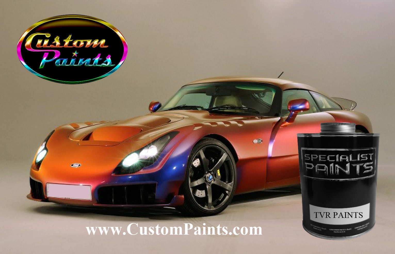TVR Car Colours – Custom Paints Inc