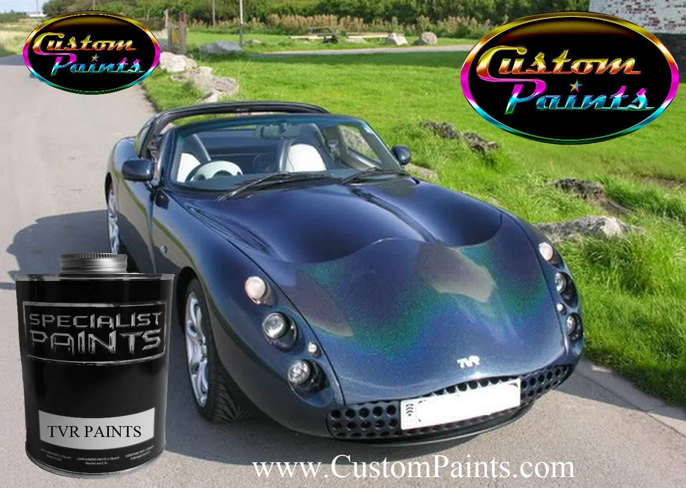 TVR Car Colours – Custom Paints Inc