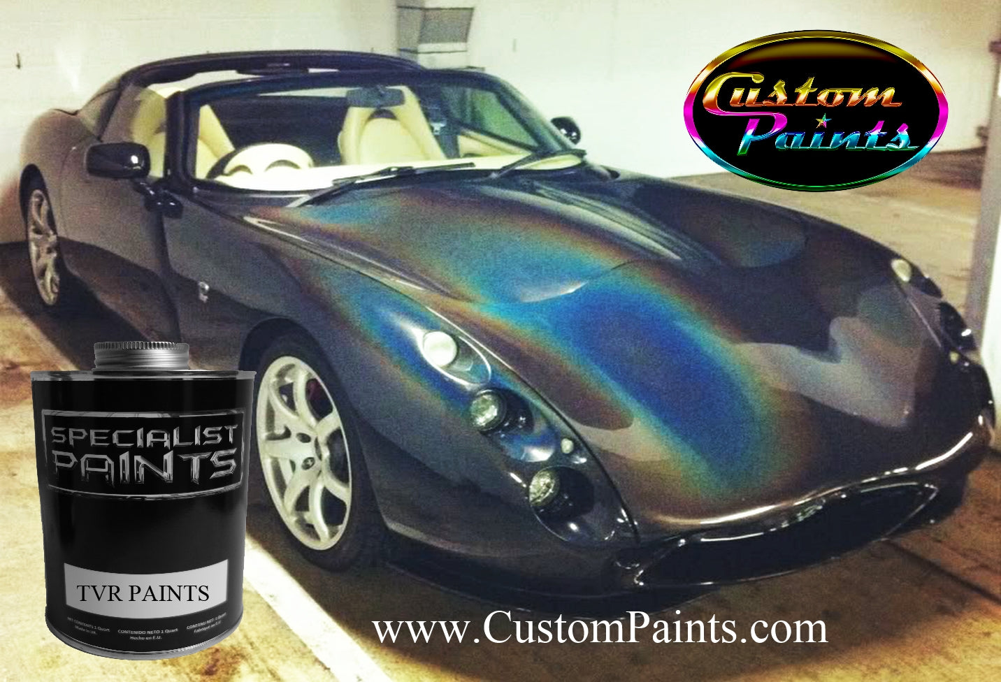 TVR Car Colours – Custom Paints Inc